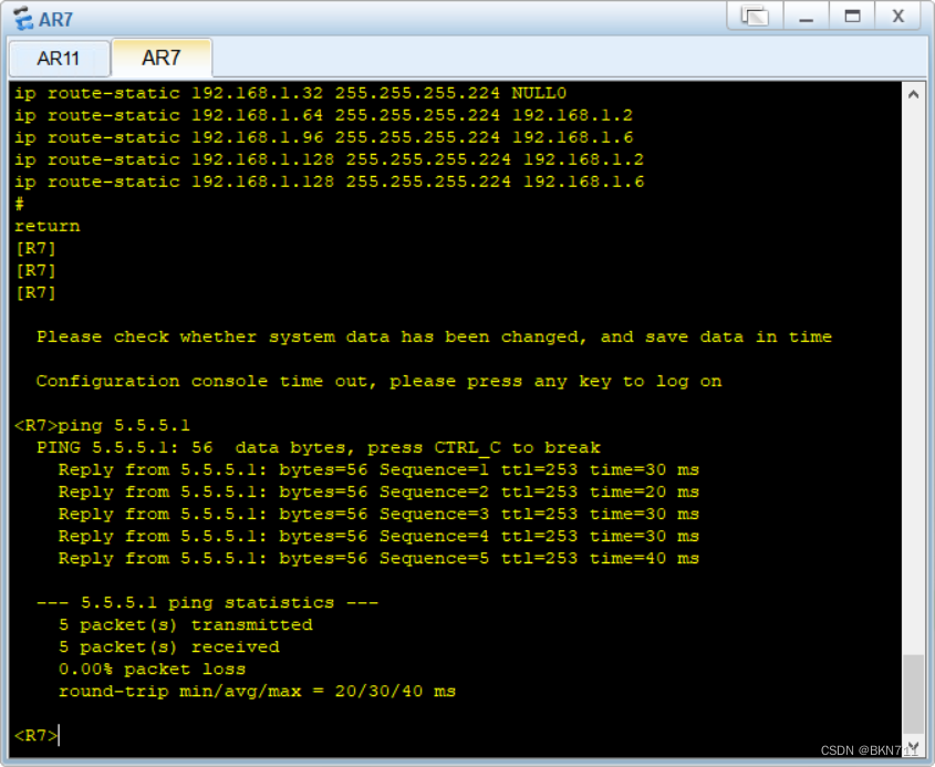 静态路由综合 第二次作业-CSDN博客