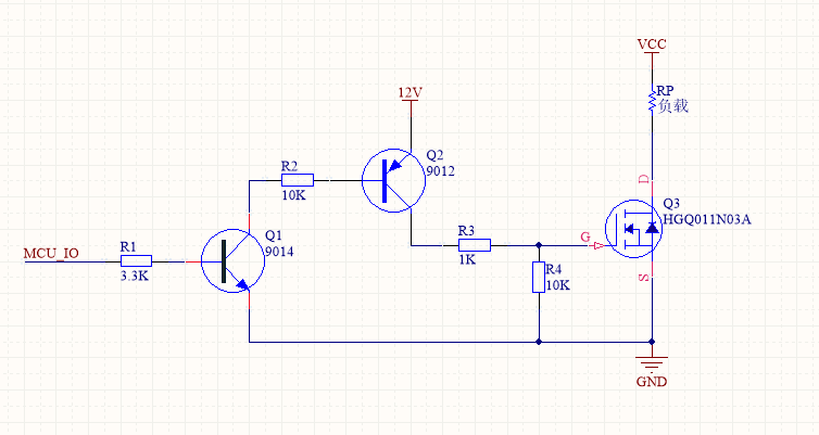 STM32芯片3.3V IO口驱动MOS管电路_stm32控制mos管开关电路-CSDN博客
