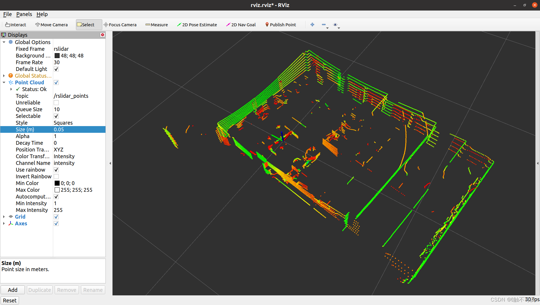 速腾Helios-16P使用Lego-loam实时构建点云地图（一）——雷达调试_速腾激光雷达使用legoloam建图-CSDN博客