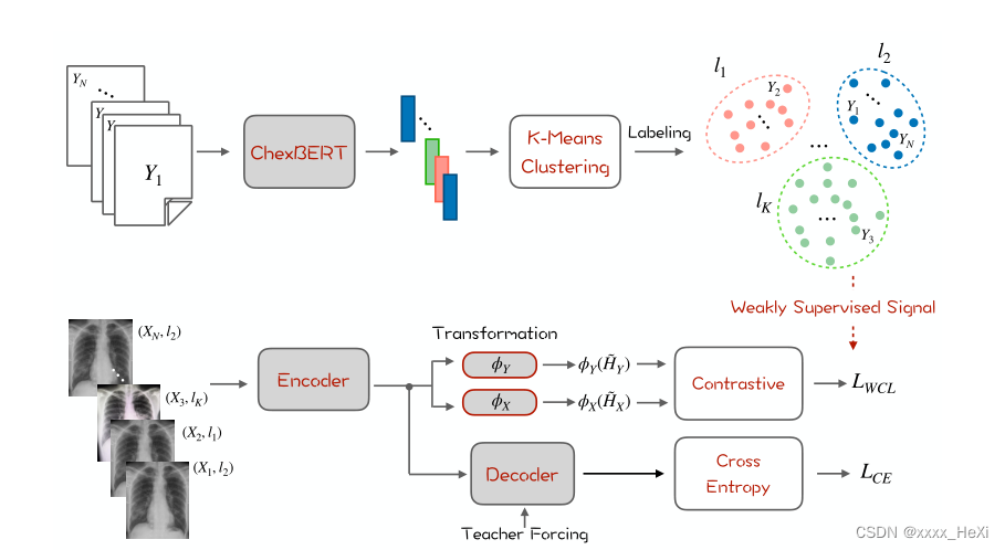 论文笔记-Weakly Supervised Contrastive Learning for Chest X-Ray Report eneration-CSDN博客