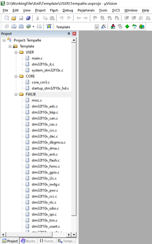 Keil新建空白工程_keil manage project items-CSDN博客