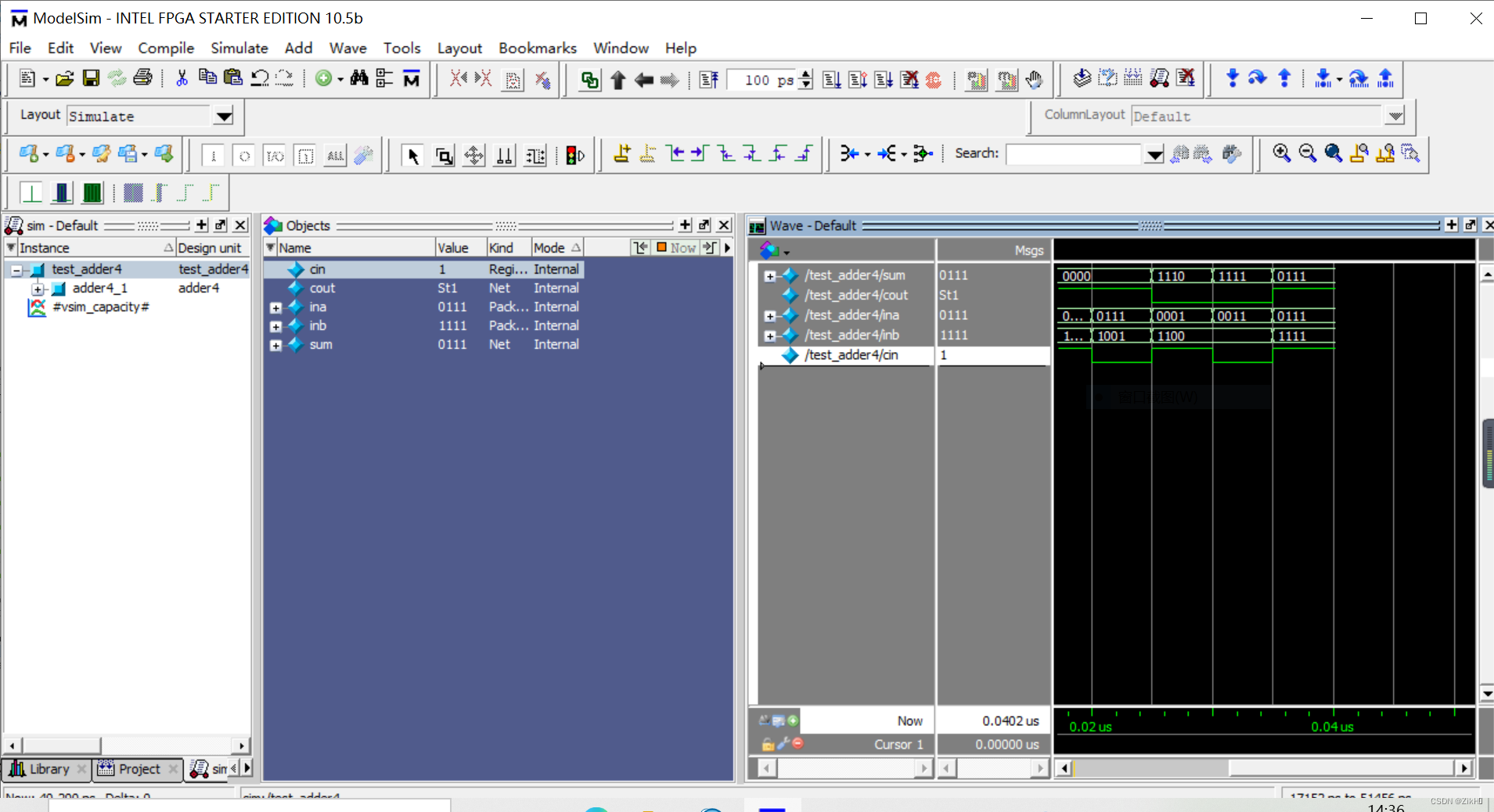 quartus和modelsim联合仿真_quattus 与 modlsim-CSDN博客