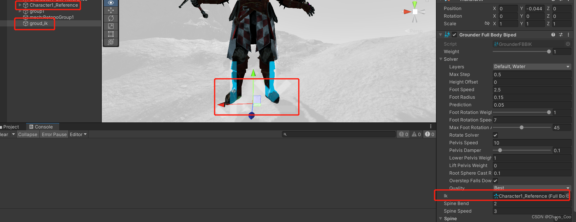 unity3d final ik插件的Grounder full body biped用法_fullbodybipedik 如何使用-CSDN博客