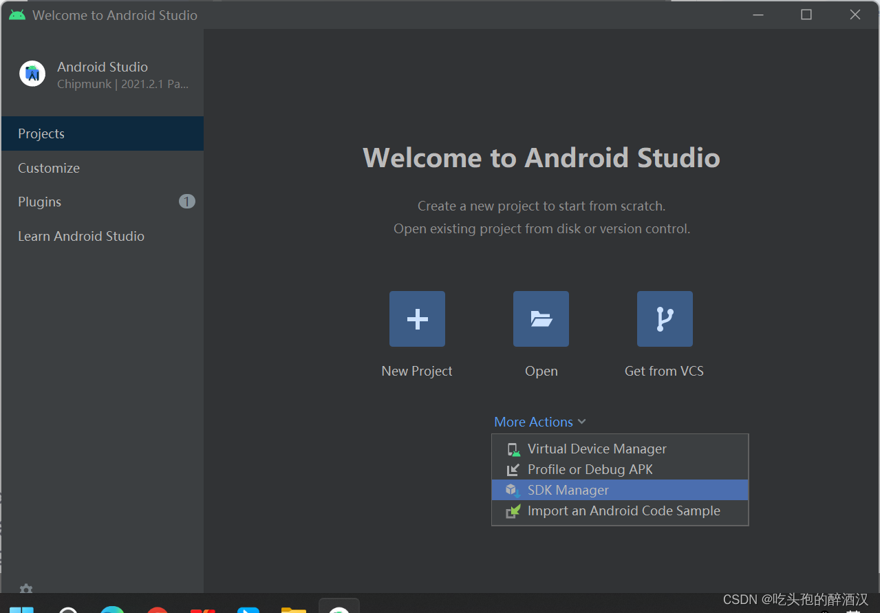 安装配置Android Studio_android studio chipmunk 下载-CSDN博客