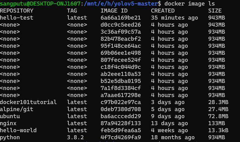 Windows本地将python项目打包成docker镜像python打包成docker镜像桑普兔的博客 Csdn博客 3761