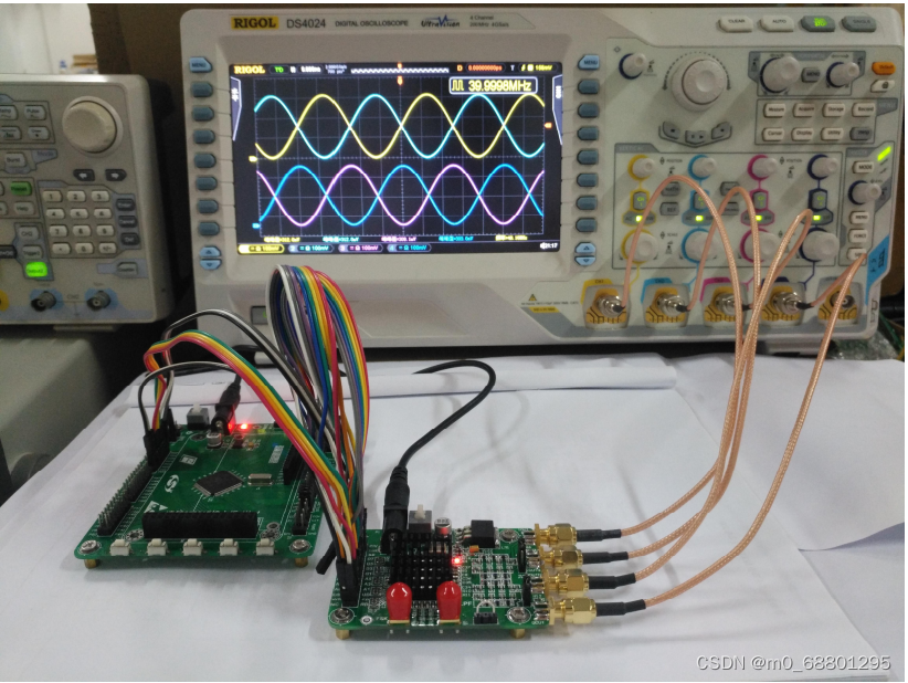 2023年电赛小练习,利用stm32f407,hal库开发实现ad9854模块输出以及扫频 Stm32扫频信号 Csdn博客