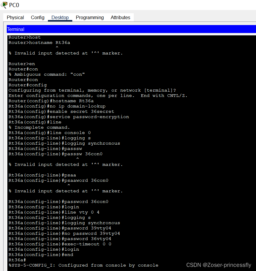 自学项目2：基本配置_how running-config的信息保存在哪里-CSDN博客