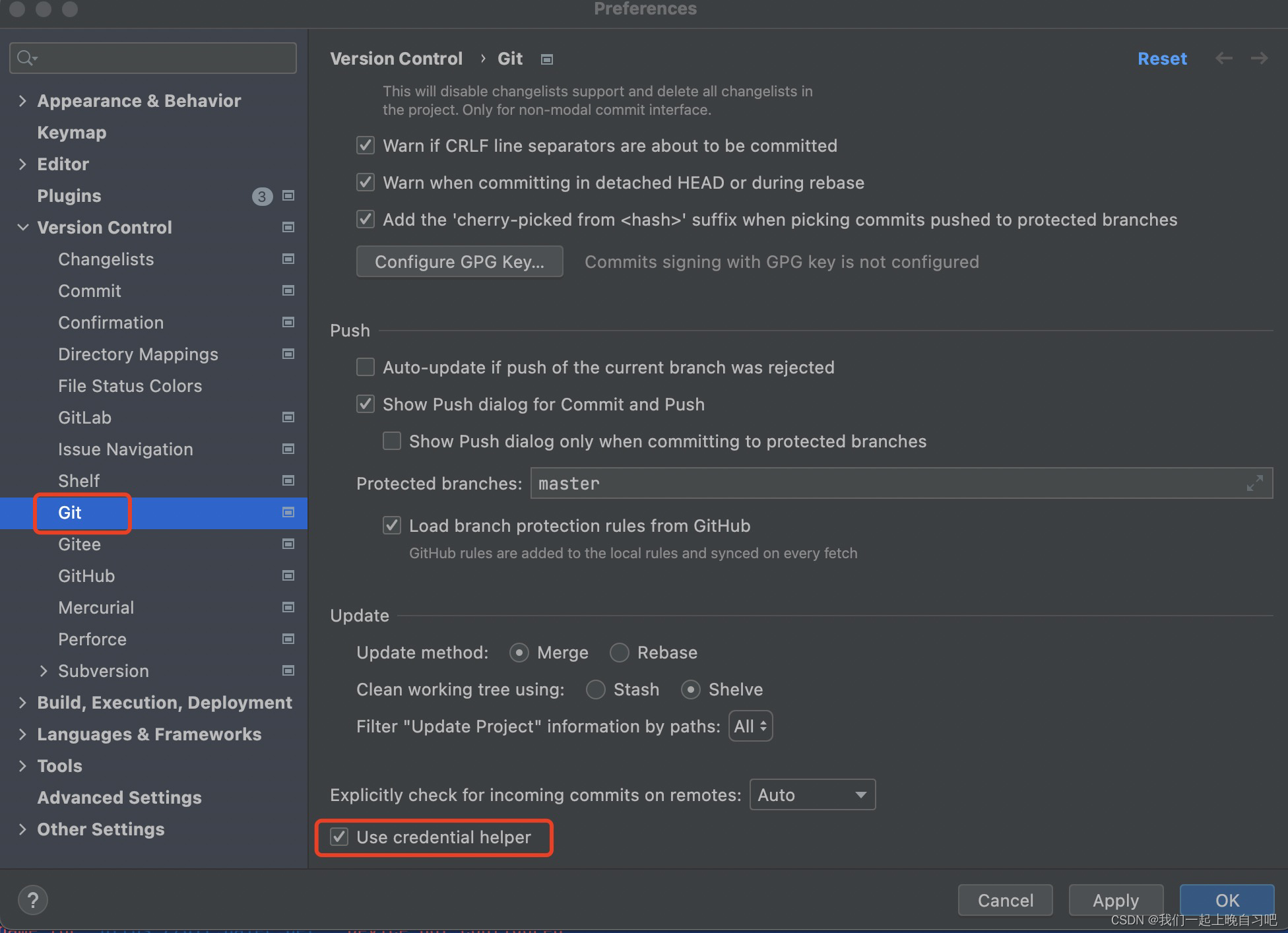 Git拉取代码报错fatal: could not read Username for ‘https://***‘: Device not configured_idea pull ...