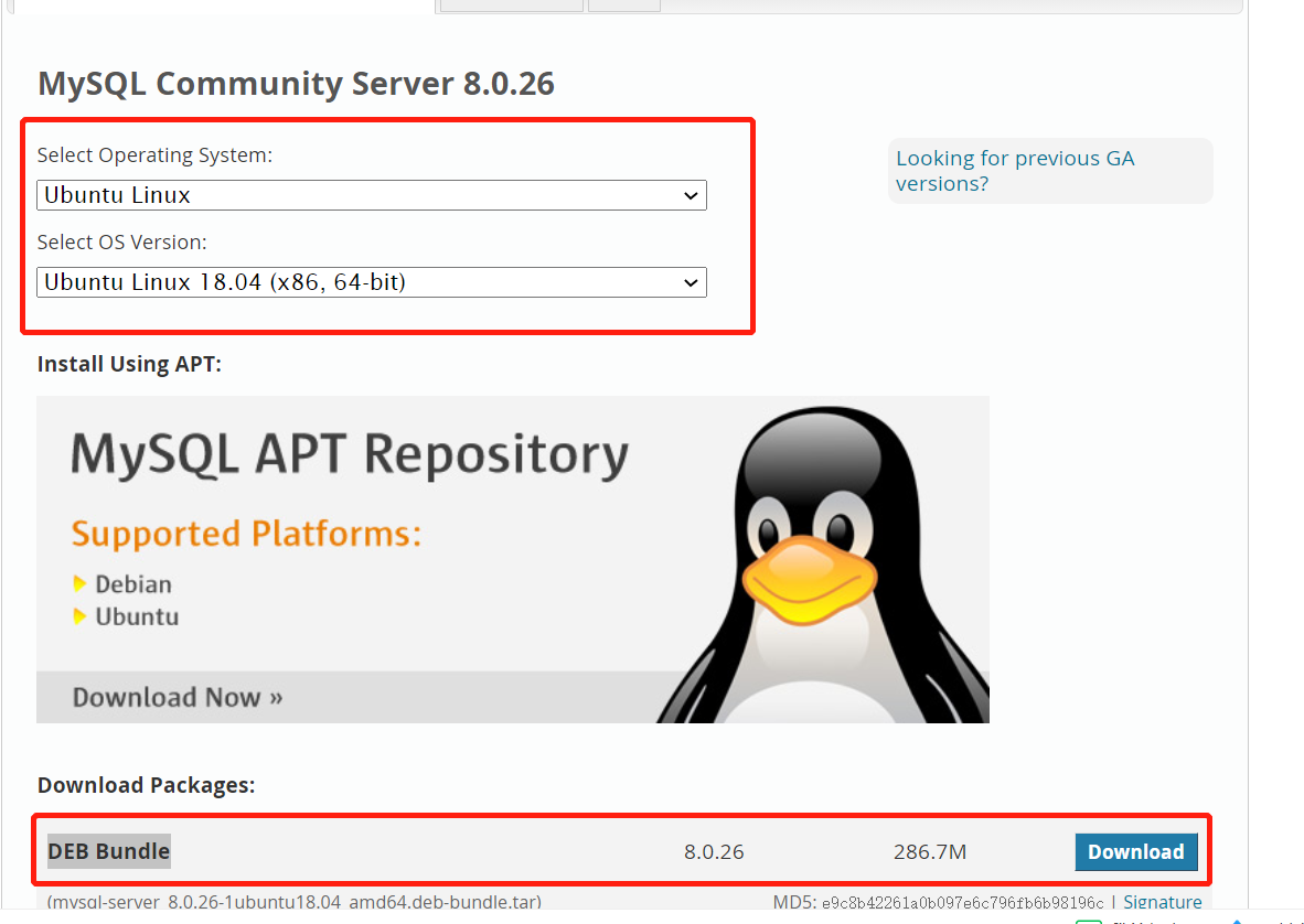 Ubuntu 本地安装mysql软件包（DEB Bundle）-CSDN博客