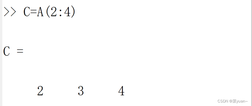 MATLAB 基础笔记(一):数组的生成_matlab生成数组-CSDN博客