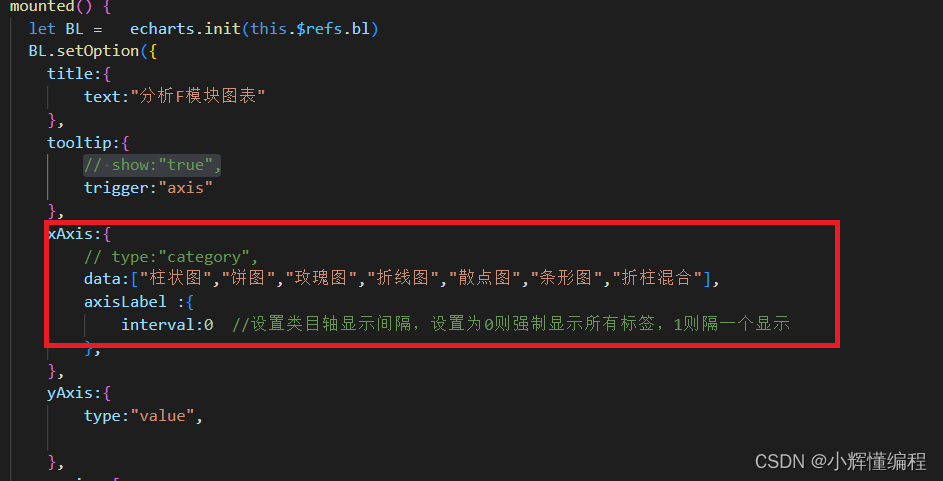解决echarts中类目轴数据显示不全问题echarts单轴散点图只显示7个轴 Csdn博客