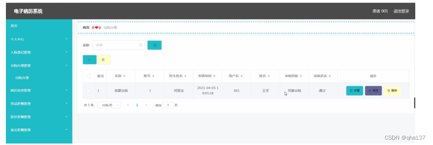 Python Django毕业设计电子病历系统(程序lw软件设置病例识别系统 Csdn博客 4053