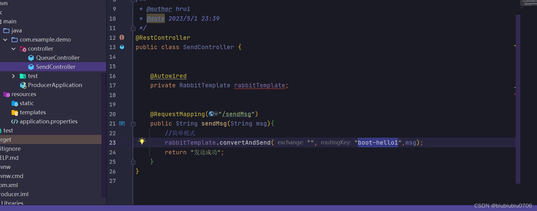 SpringBoot整合RabbitMQ_spring.rabbitmq.listener.simple.prefetch-CSDN博客
