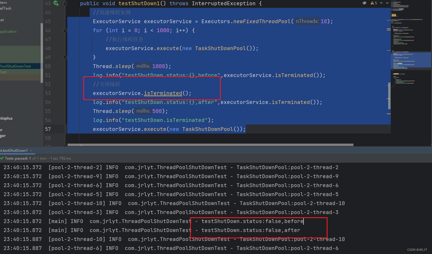 优雅实现线程关闭_executorservice优雅关闭-CSDN博客