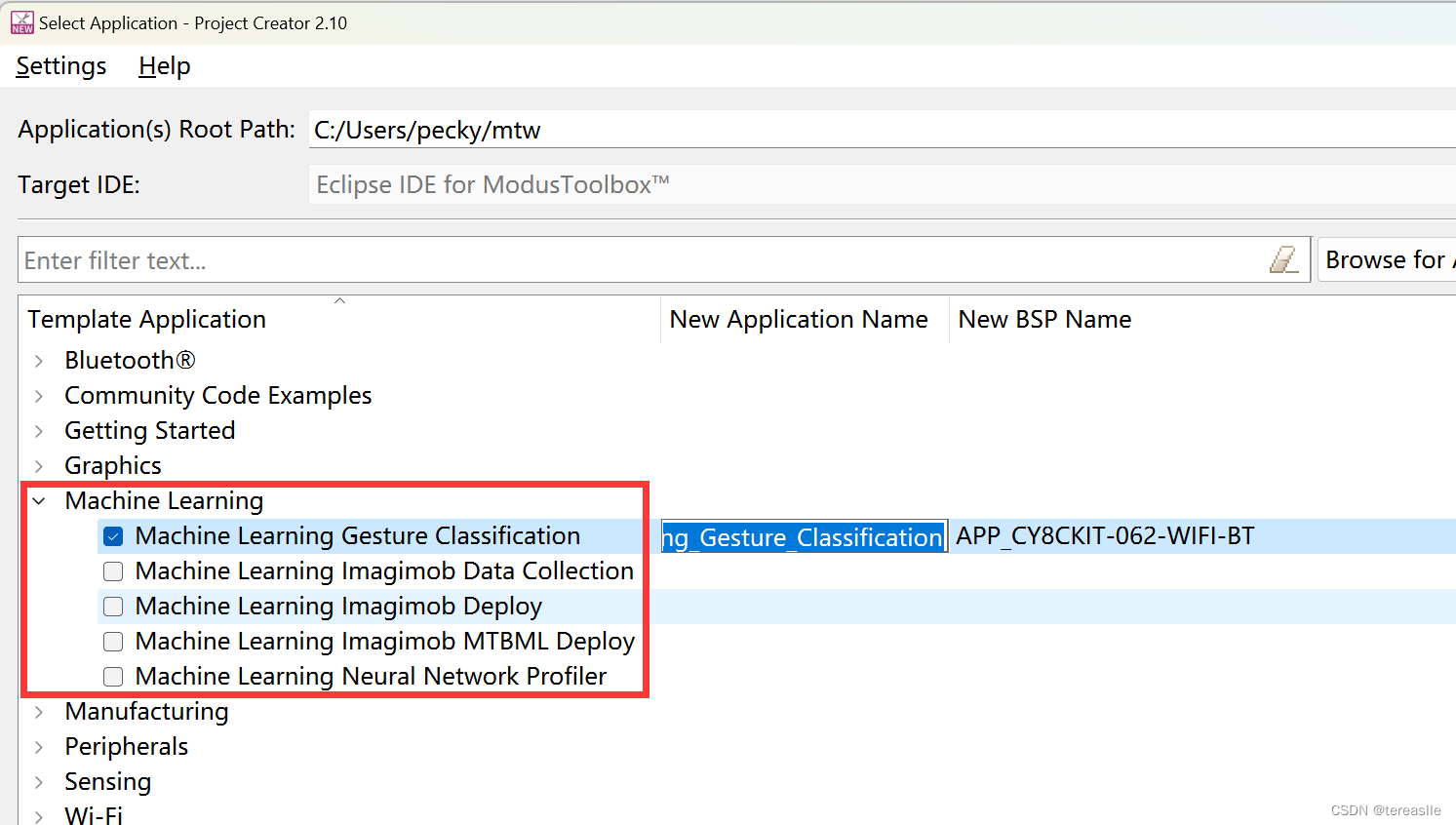ModusToolbox Machine Learning环境配置教程｜英飞凌Infineon-CSDN博客
