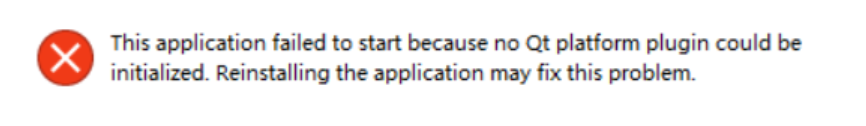 1 PySide6 BUG: This application failed to start because no Qt platform plugin could be ...
