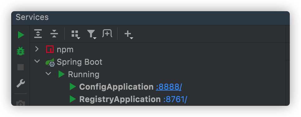 问题解决 - IDEA 微服务Services运行后不显示端口号_idea运行完了但是不显示端口号,后面有一个devtools-CSDN博客