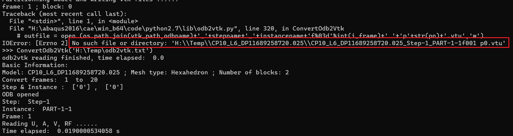 用ParaView处理abaqus的odb文件：ODB2VTK-CSDN博客