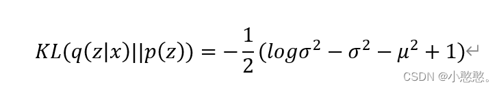 VAE损失函数的推导及实现-CSDN博客