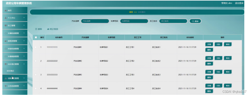 Python Django毕业设计政府公用车辆管理系统（程序lw Csdn博客