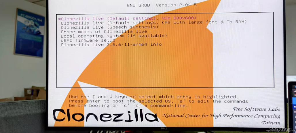 FT2000+下使用Clonezilla进行系统备份还原_clonezilla arm版本-CSDN博客