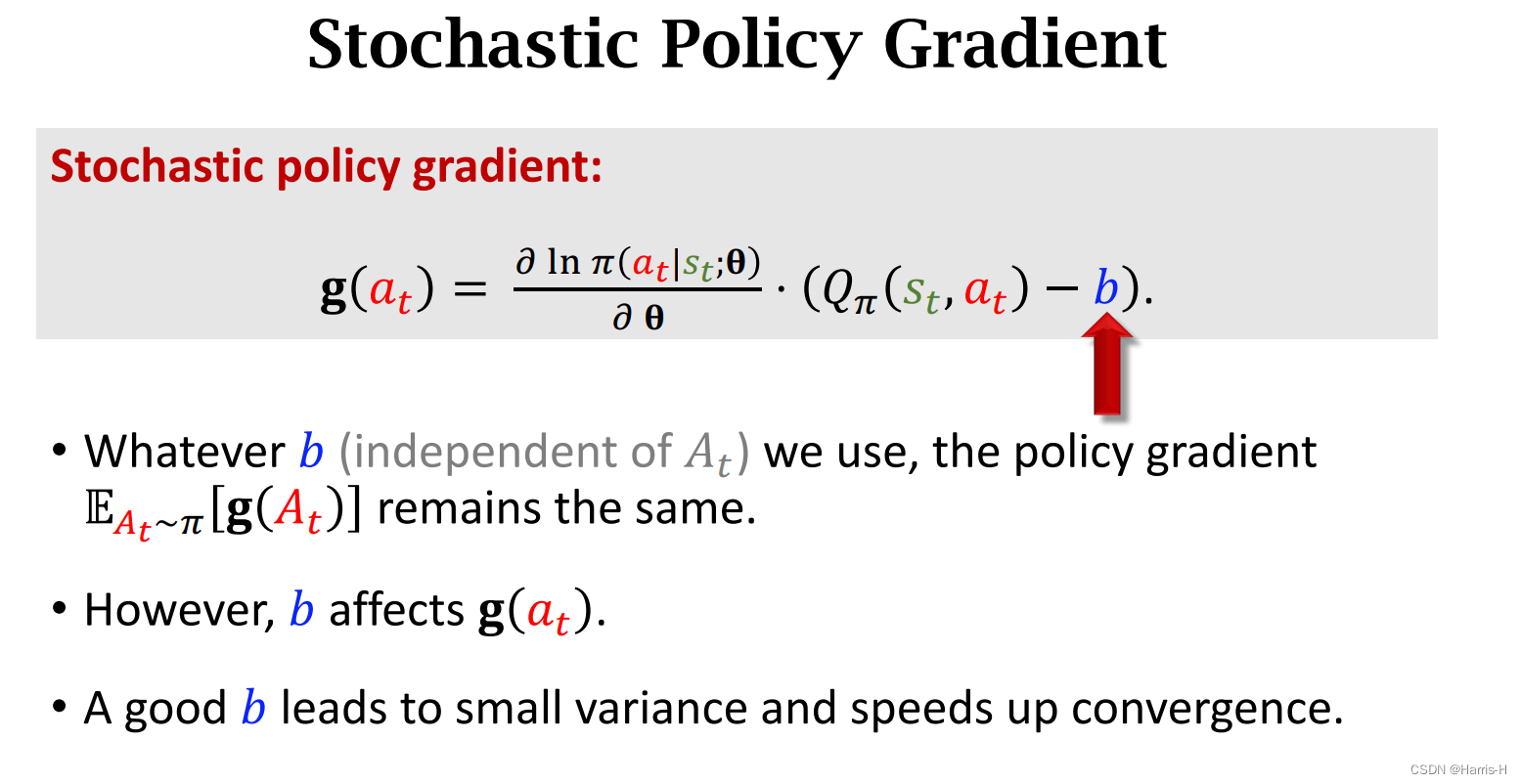 Policy Gradient with Baseline_policy gradients:reinforce with baseline-CSDN博客
