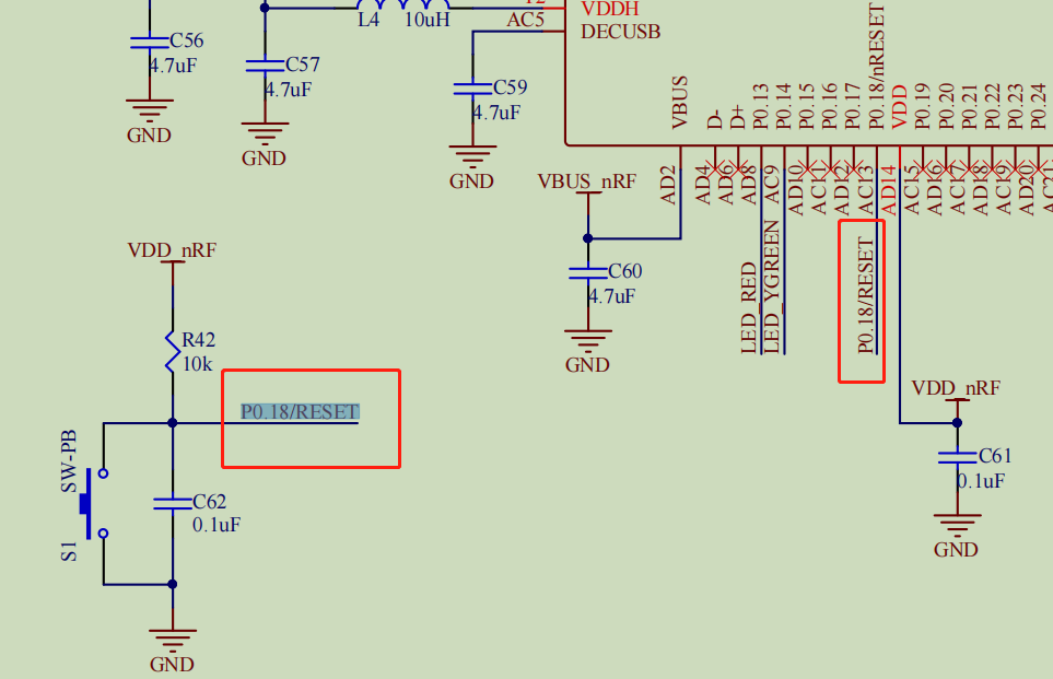 NRF52840 Reset 复位后板子起不来及解决方法_nrf 把复位脚配置成拉高-CSDN博客