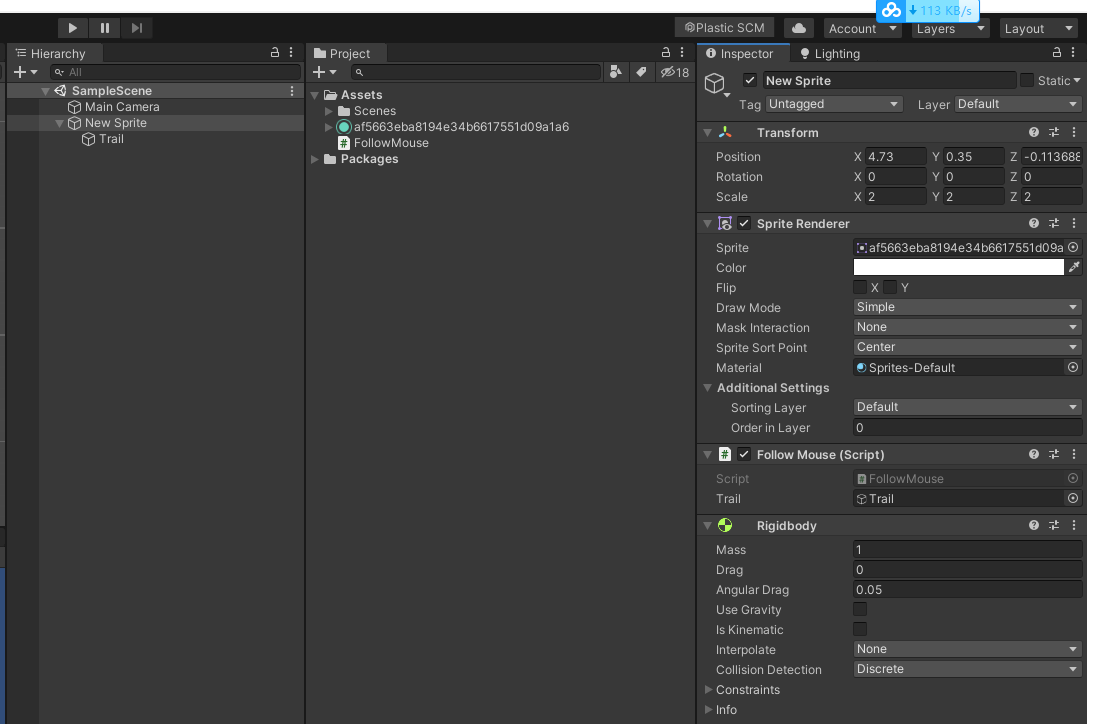 物体跟随鼠标_unity float my = -input.getaxis("mouse y");-CSDN博客