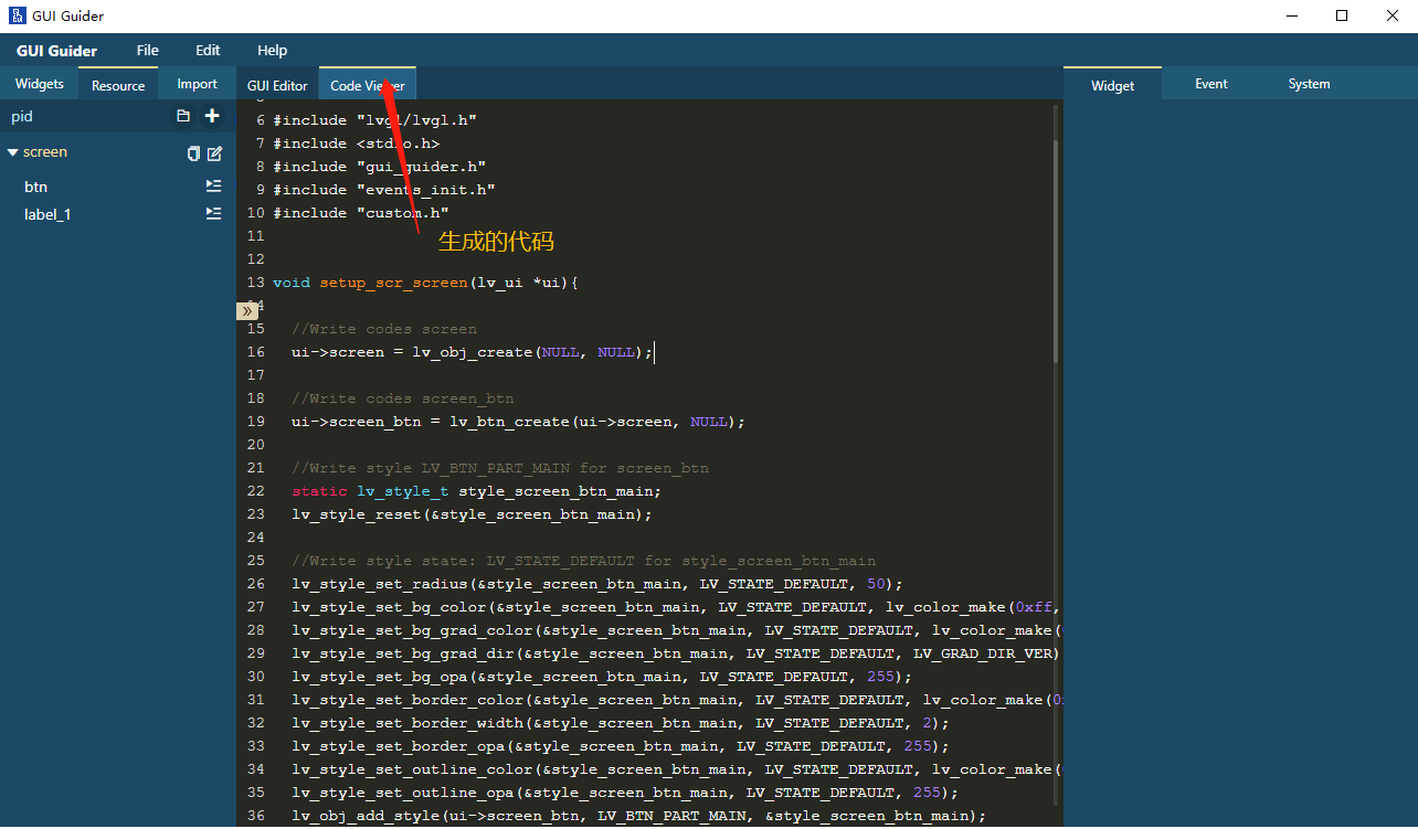 LVGL使用记 - GUI-Guider设计使用_lvgl支持7.8的gui设计器-CSDN博客