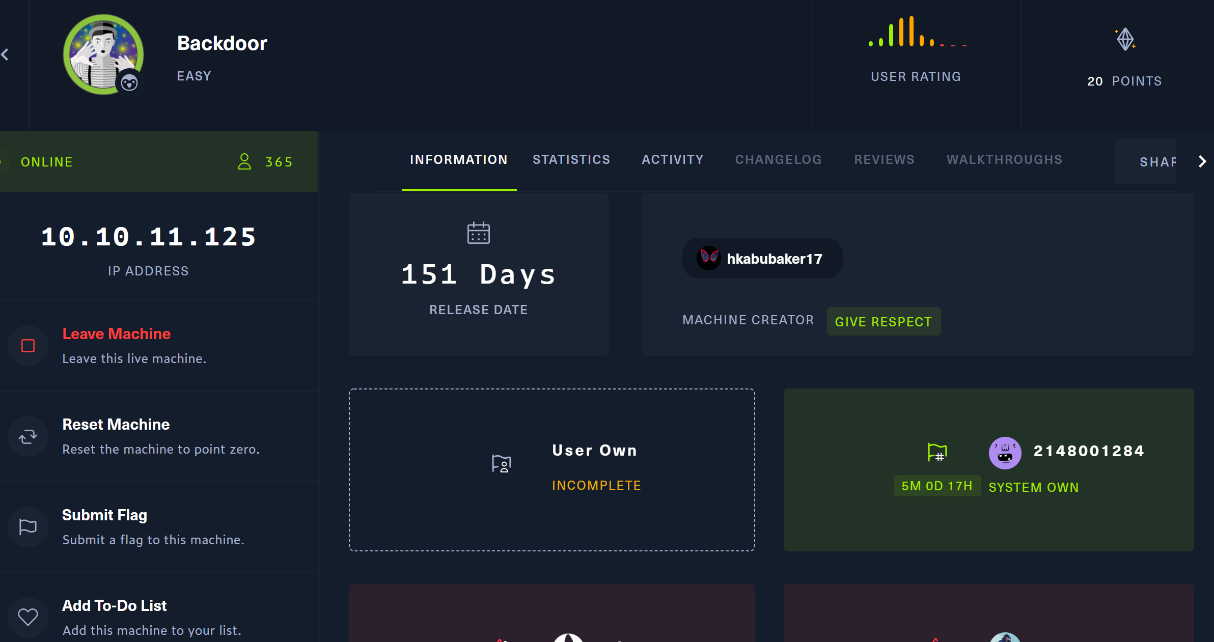 HacktheBox靶场之Backdoor 核心提炼_backdoor靶场-CSDN博客