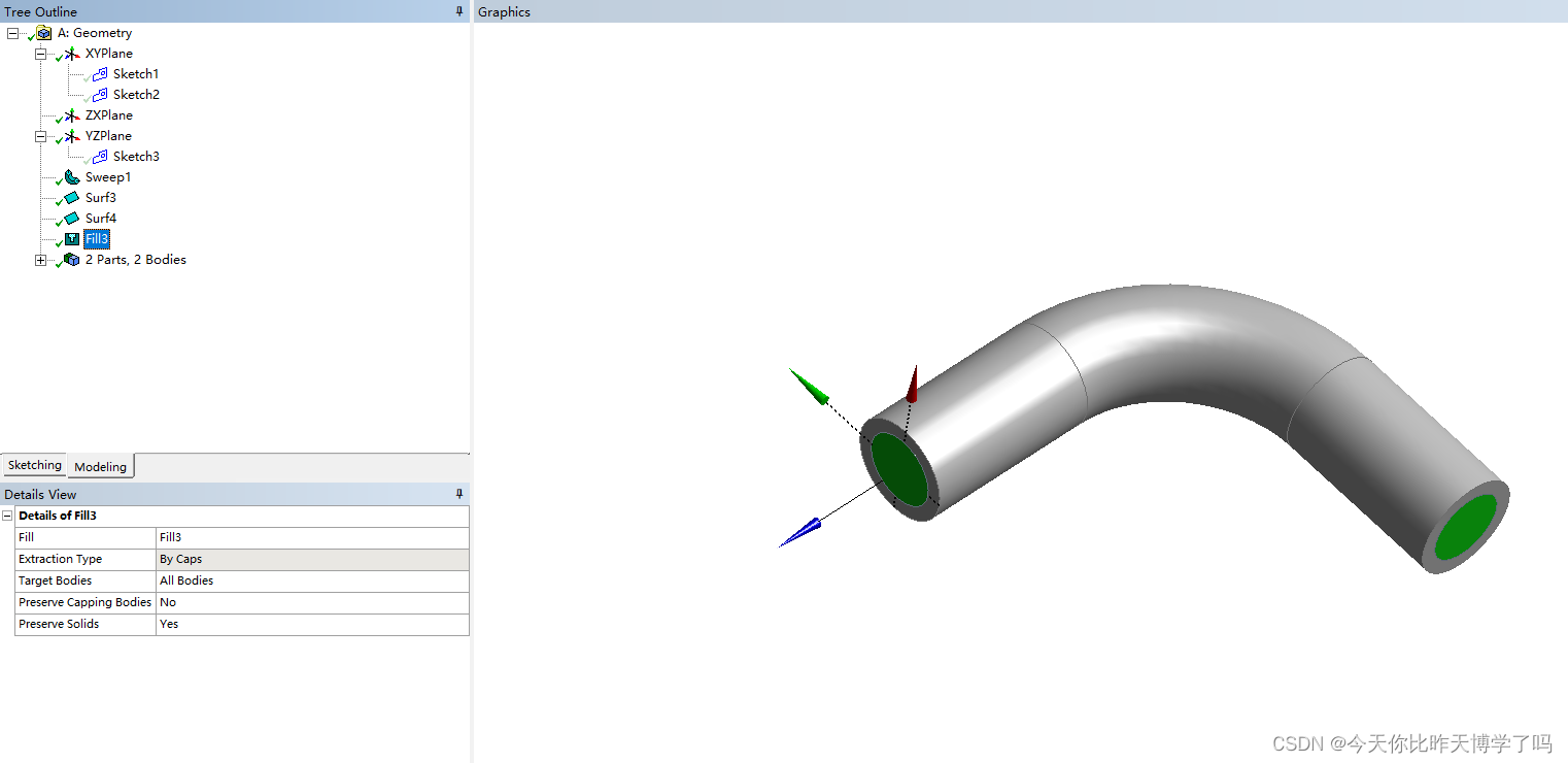 Ansys DesignModeler_designmodeler抽取流体域-CSDN博客