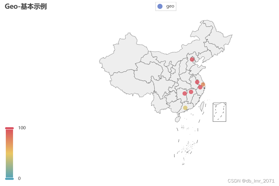 【数据可视化】python通过pyecharts库绘制geo类地图python画地图的库dblmr2071的博客 Csdn博客
