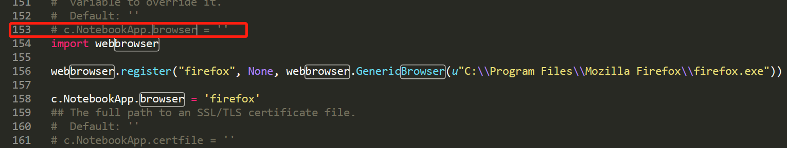 How to modify the default browser of jupyter notebook - Programmer Sought