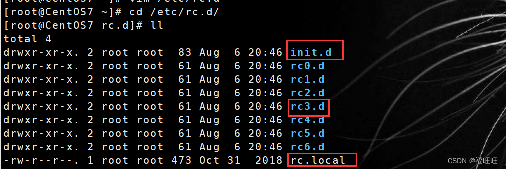 Linux7 6—shell编程 学习笔记 第四章:系统任务设置 Linux7 6 开机初始化文件 Csdn博客