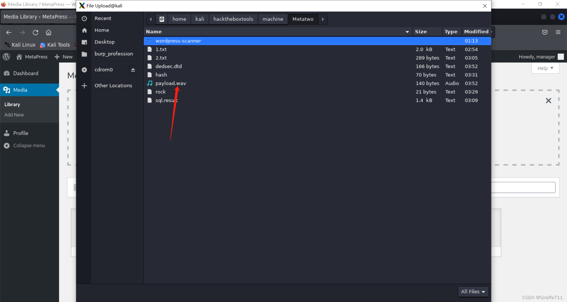 Hack the box (HTB) Metatwo靶机_hack the box metatwo_Som3B0dy的博客-CSDN博客