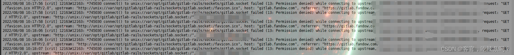 Gitlab 报错500问题 Csdn博客