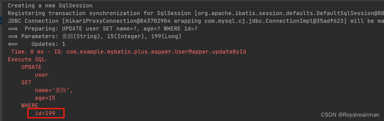 mybatis-plus使用技巧(二）_updatewrapper批量修改-CSDN博客