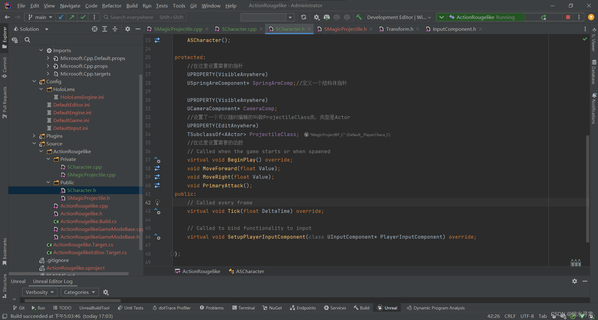 Unreal Engine Rider 学习笔记二 旋转，魔法攻击 11月5日_roll value unreal-CSDN博客