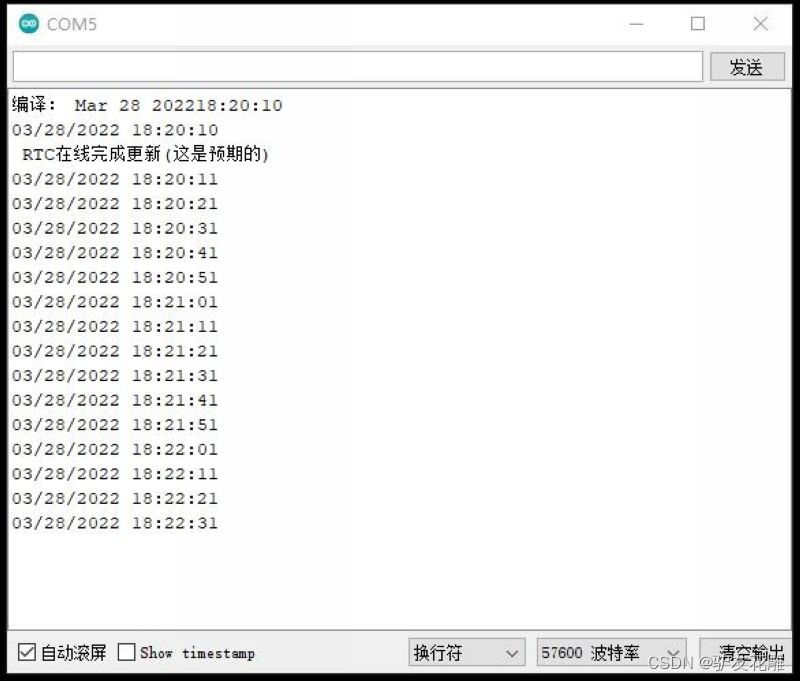 【雕爷学编程】Arduino动手做（29）---DS1302实时时钟模块5_arduino中ds1302的初始化-CSDN博客