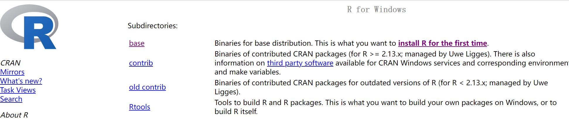R与RStudio官网安装与运行过程中的注意事项_r官网-CSDN博客