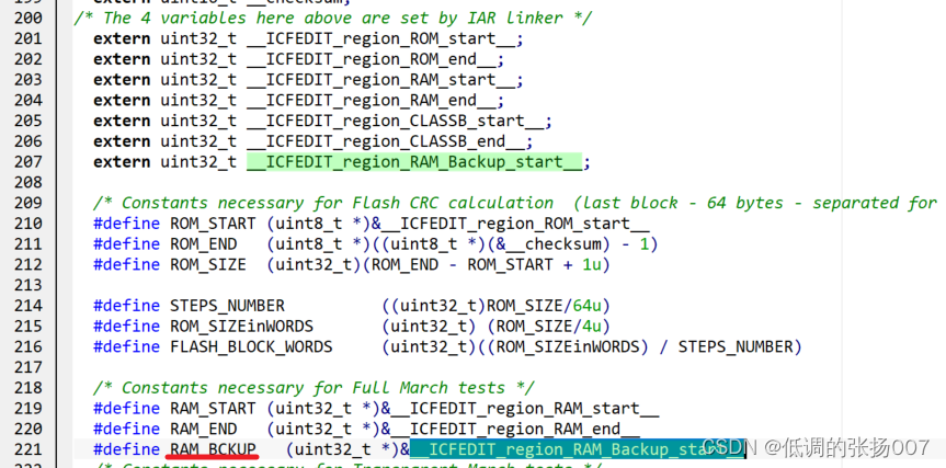 关于STM32的ClassB移植后的RAM自检导致控制流计数器损坏问题（已解决）_stm32 class b-CSDN博客
