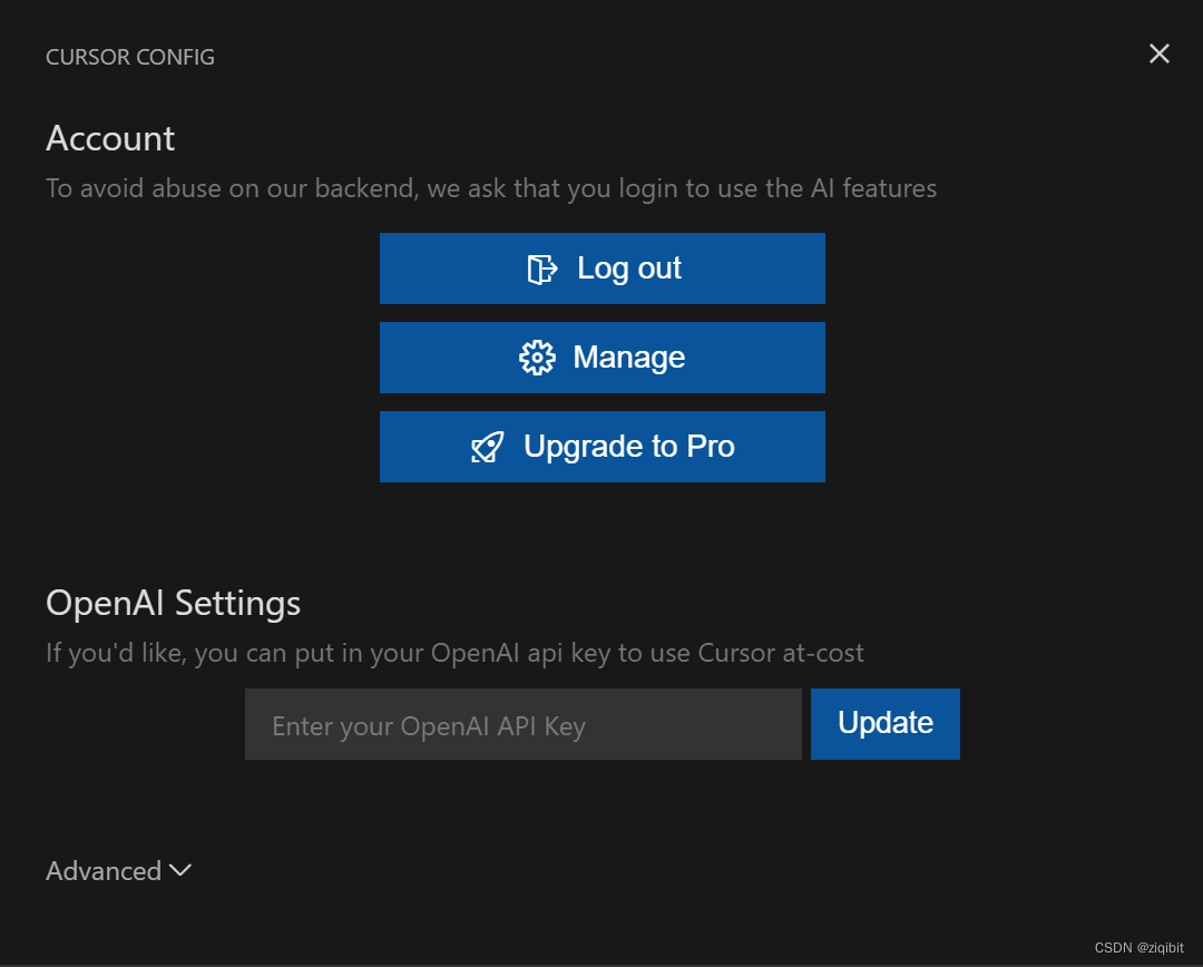 cursor 下载安装使用_ziqibit的博客-CSDN博客