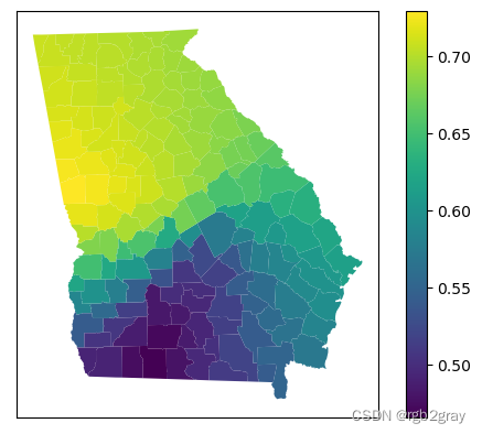 地理加权回归GWR（Geographically Weighted Regression）_gwr安装-CSDN博客