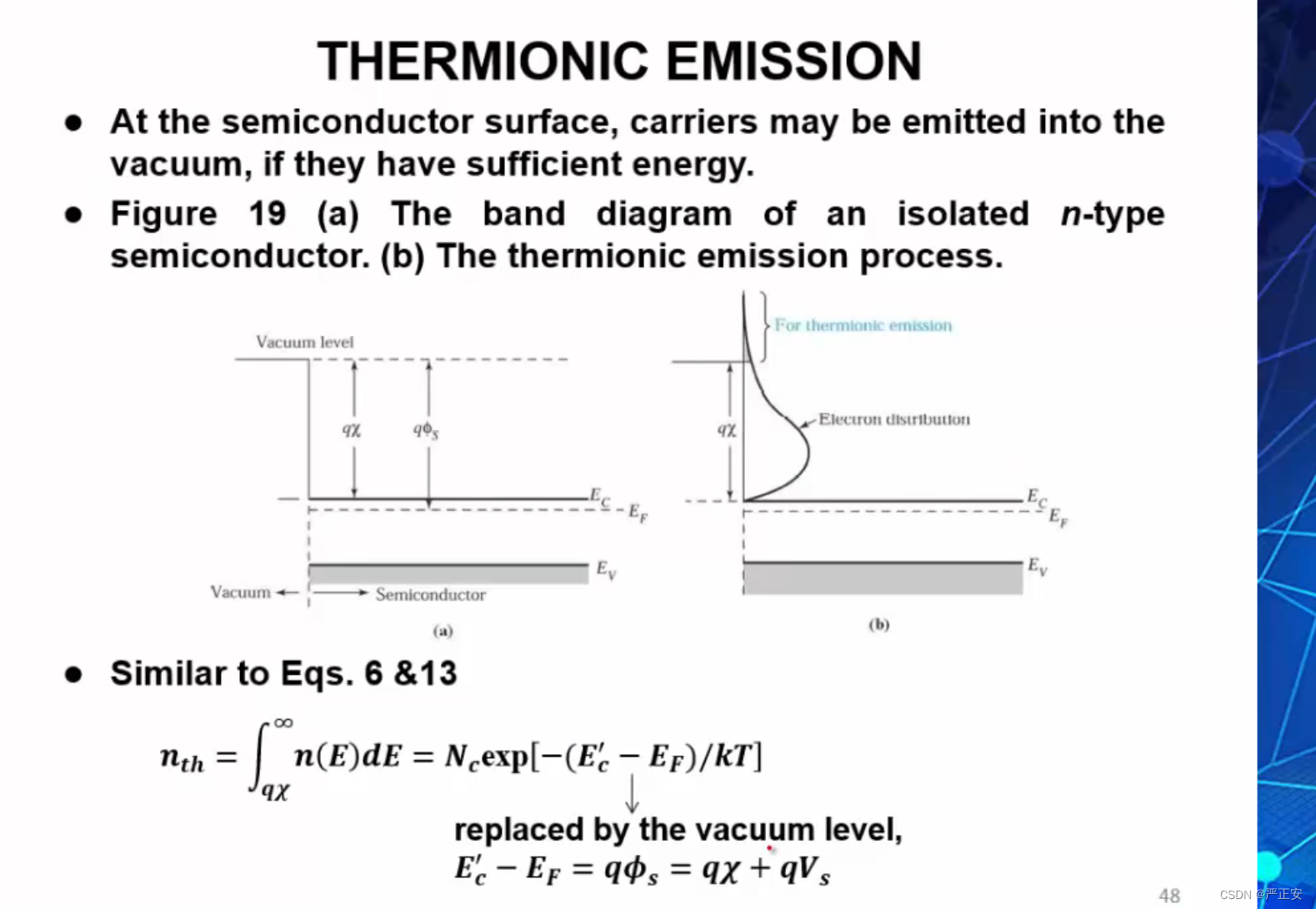热发射与隧穿_隧穿电流和热电子的关系-CSDN博客