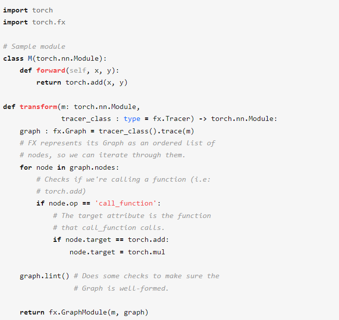 torch.fx 简介与量化-CSDN博客