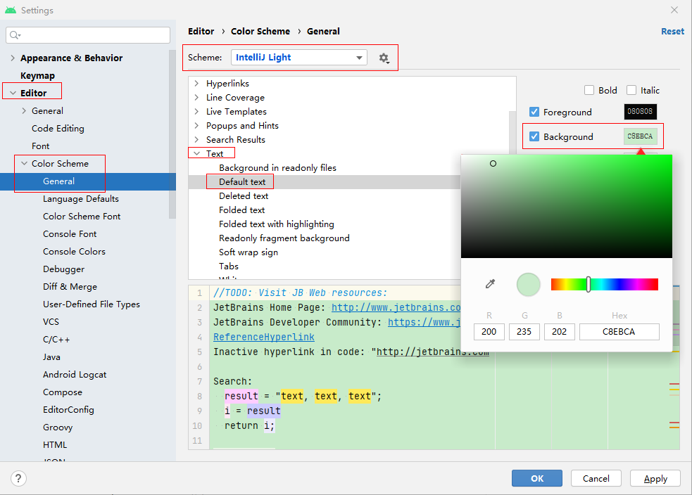 Android Studio4.0以上设置护眼背景色_android studio 白色刺眼-CSDN博客