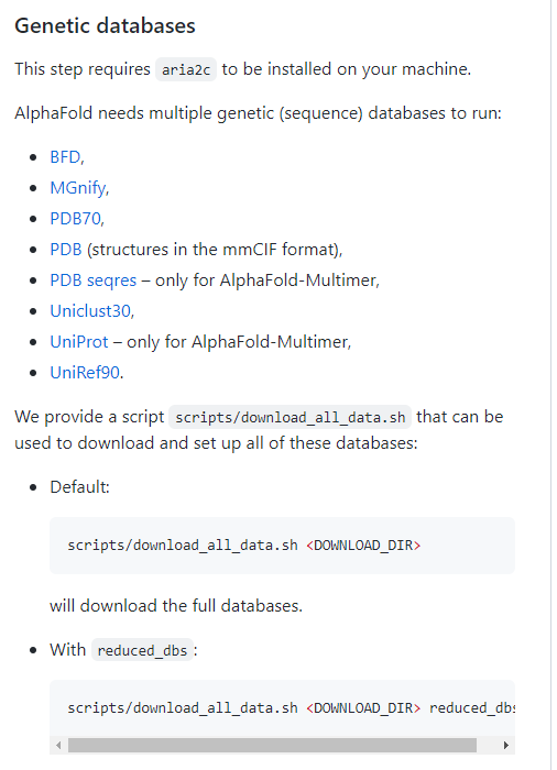 AlphaFold安装——非docker镜像（1）_alphafold下载-CSDN博客