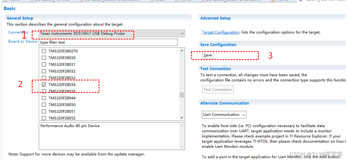 3.DSP-下载程序到开发板_error connecting to the target: (error -151 @ 0x0)-CSDN博客