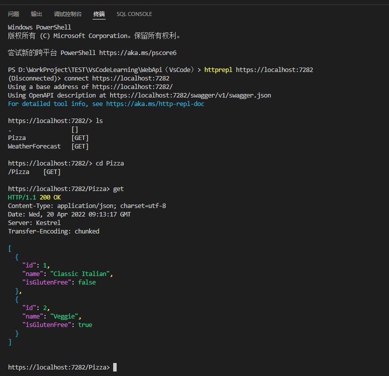 使用Visual Studio Code创建WebApi_vs code webapi-CSDN博客