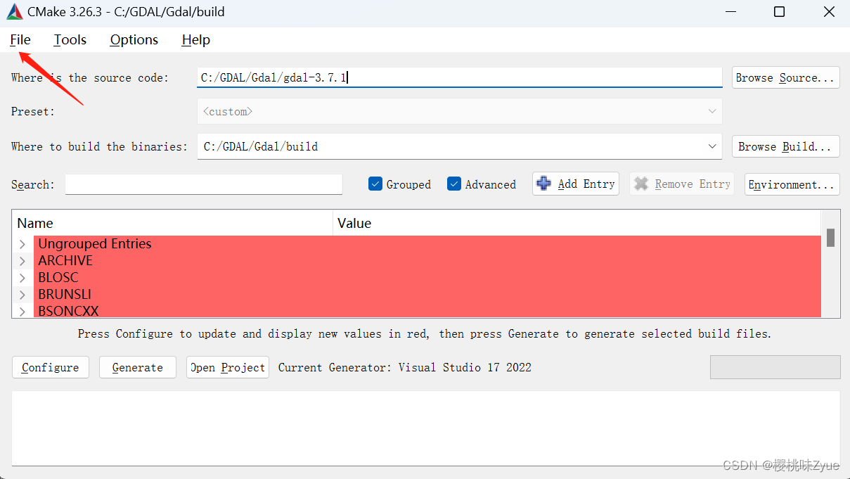 Win11+VS2022编译GDAL3.7.1_gdal3 编译好的-CSDN博客